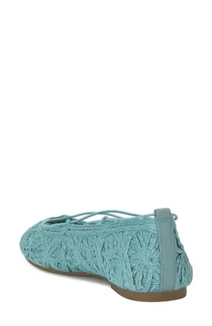 Lucky Brand Ballet Flat - Teal Lagoon