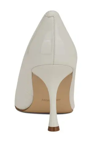 Nine West Pointed Toe Pumps - White