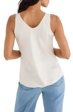 NIC+ZOE Day Gloss Scoop Neck Tank