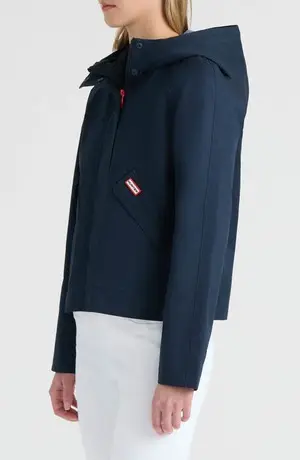 Hunter Julia Hooded Waterproof Rain Jacket