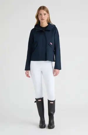 Hunter Julia Hooded Waterproof Rain Jacket