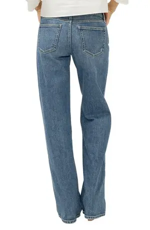 SILVER JEANS CO. Loose & Low Baggy Fit Jeans - Folly