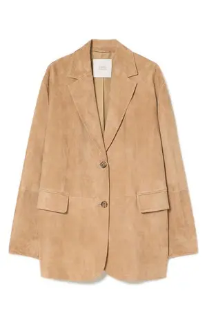 Marina Rinaldi Olivi Suede Blazer
