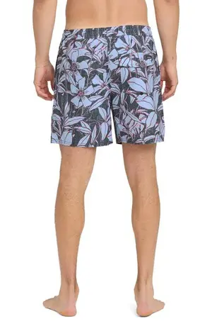 Quiksilver Mix Volley 17" Swim Trunks - Anthracite