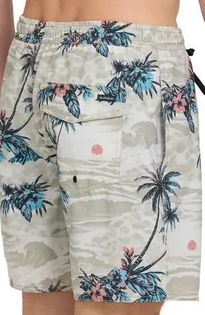 Quiksilver Mix Volley 17" Swim Trunks - Twill