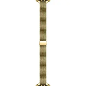 POSH TECH Brooklyn Stainless Steel Apple Watch Bracelet - Gold