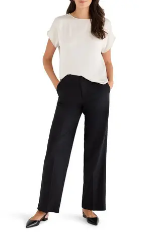 NIC+ZOE Woven Day Gloss Top - Coconut