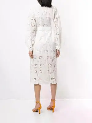ALICE MCCALL Cloud Obscurity Embroidered Trench Coat