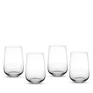 VILLEROY & BOCH Afina Stemless Wine Glass, Set Of 4 - No Color