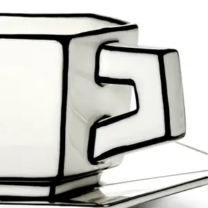 SERAX Carte Espresso Cup & Saucer