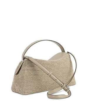 TOTEME T-lock Woven Bag - Light Beige