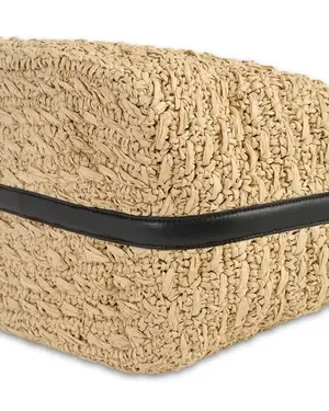 TOTEME Woven Paper Raffia Tote Bag - Natural