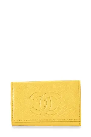 Chanel Caviar 'cc' Key Pouch