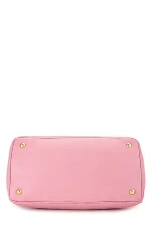 Prada Vitello Daino Convertible Tote - Pink
