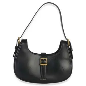 Saint Laurent Le Fermoir Hobo - Black