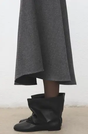Mango Wide Leg Boot
