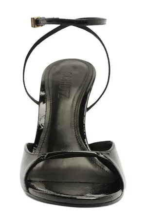 Schutz Arlette Ankle Strap Sandal - Black