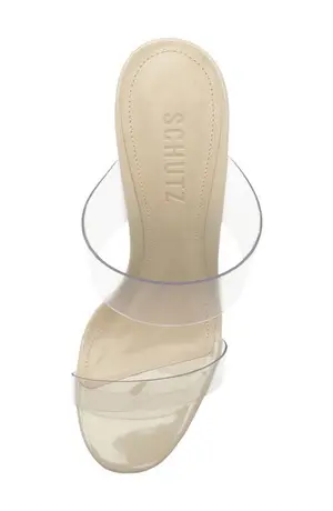 Schutz Ariella Platform Sandal - Sugar White