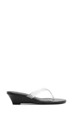 Schutz Roslyn Wedge Sandal - Black