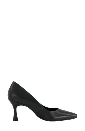 Paul Green Diana Pointed Toe Pump - Black Softnappa