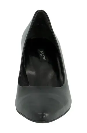 Paul Green Diana Pointed Toe Pump - Black Softnappa