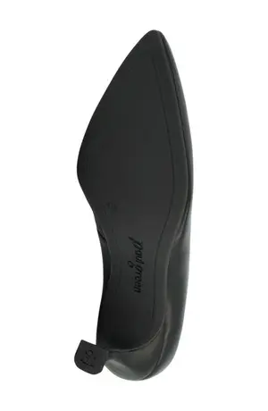 Paul Green Diana Pointed Toe Pump - Black Softnappa