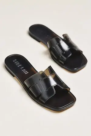 BIBI LOU Holly Jelly Slides - Black
