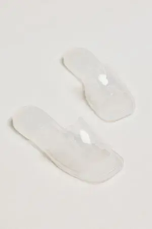 BIBI LOU Holly Jelly Slides - Clear