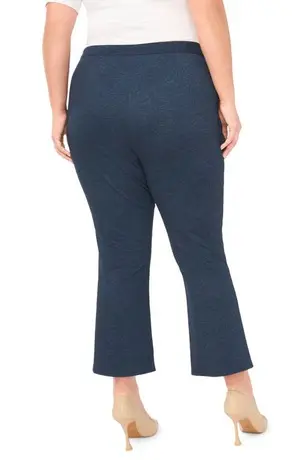 Halogen Pintuck Kick Flare Trousers