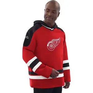 STARTER Detroit Wings Hockey Pullover Hoodie