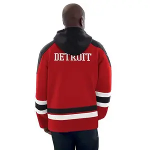 STARTER Detroit Wings Hockey Pullover Hoodie