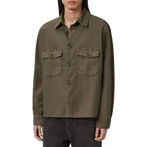 Allsaints Spread Collar Shirts For Men