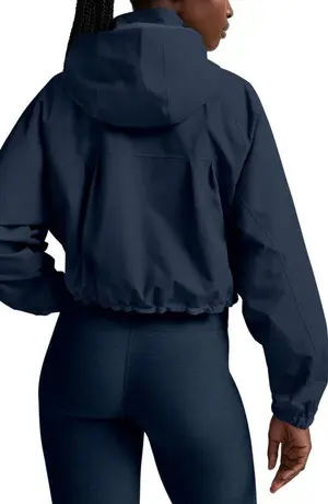 Beyond Yoga Adjustable Hooded Crop Jacket