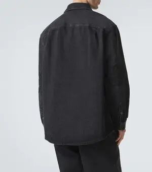 Loewe Anagram Denim Overshirt - Black