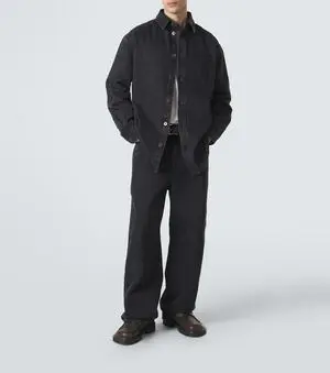Loewe Anagram Denim Overshirt - Black