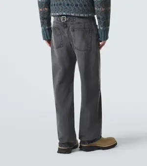 Loewe Straight Jeans - Black