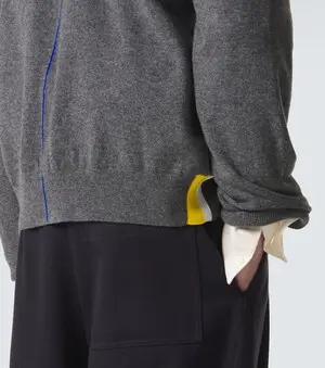 Loewe Anagram Wool Cardigan - Grey