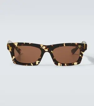 Bottega Veneta Classic Square Sunglasses - Brown