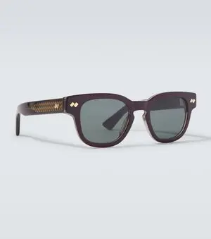 Bottega Veneta Square Frame Sunglasses - Black