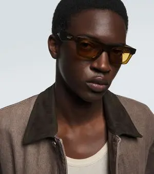 Bottega Veneta Square Frame Sunglasses