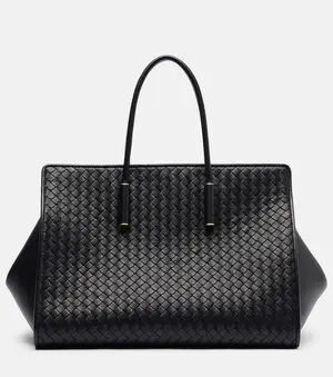 BOTTEGA VENETA Barbara Medium Leather Tote Bag