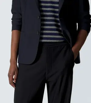 Giorgio Armani Knitted Straight Pants