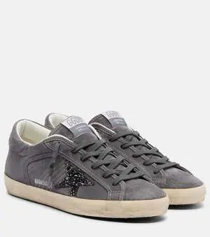 Women's Gray Suede