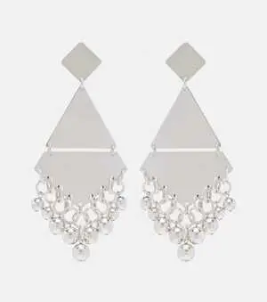 Isabel Marant Mia Drop Earrings - Silver