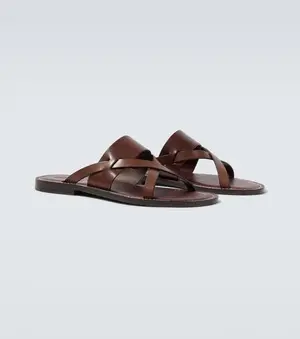 Brunello Cucinelli Leather Sandals