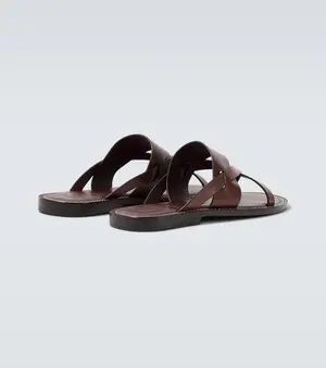 Brunello Cucinelli Leather Sandals