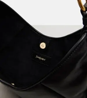 Saint Laurent Mombasa Small Shoulder Bag - Black