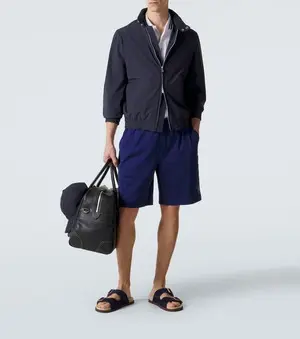 Brunello Cucinelli Suede Sandals