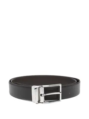Emporio Armani Leather Belt - Brown