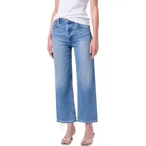 AGOLDE Ren High-waist Wide-leg Jeans - Measure